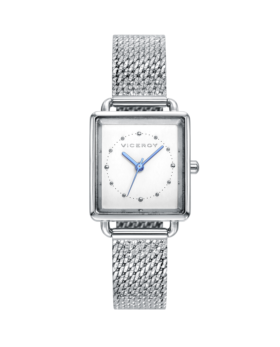 Reloj marca Viceroy con esfera rectangular para mujer